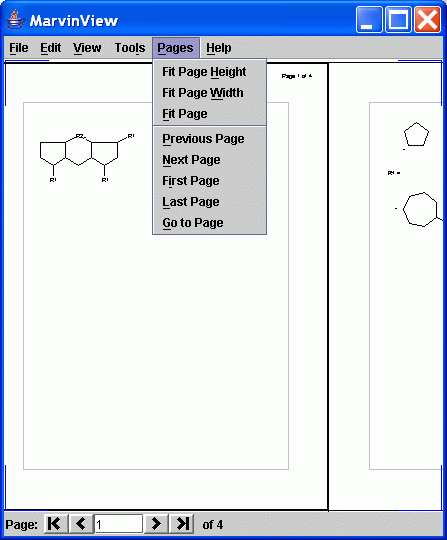 MarvinView Help: Features